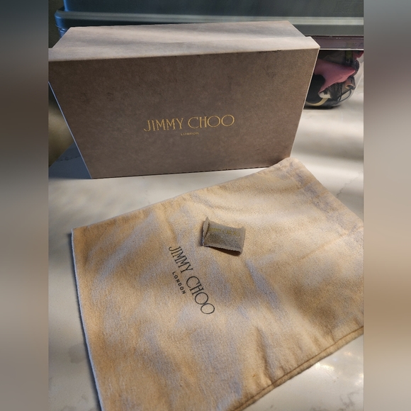 Jimmy Choo | Shoes | Jimmy Choo Shoe Box And Duster | Poshmark